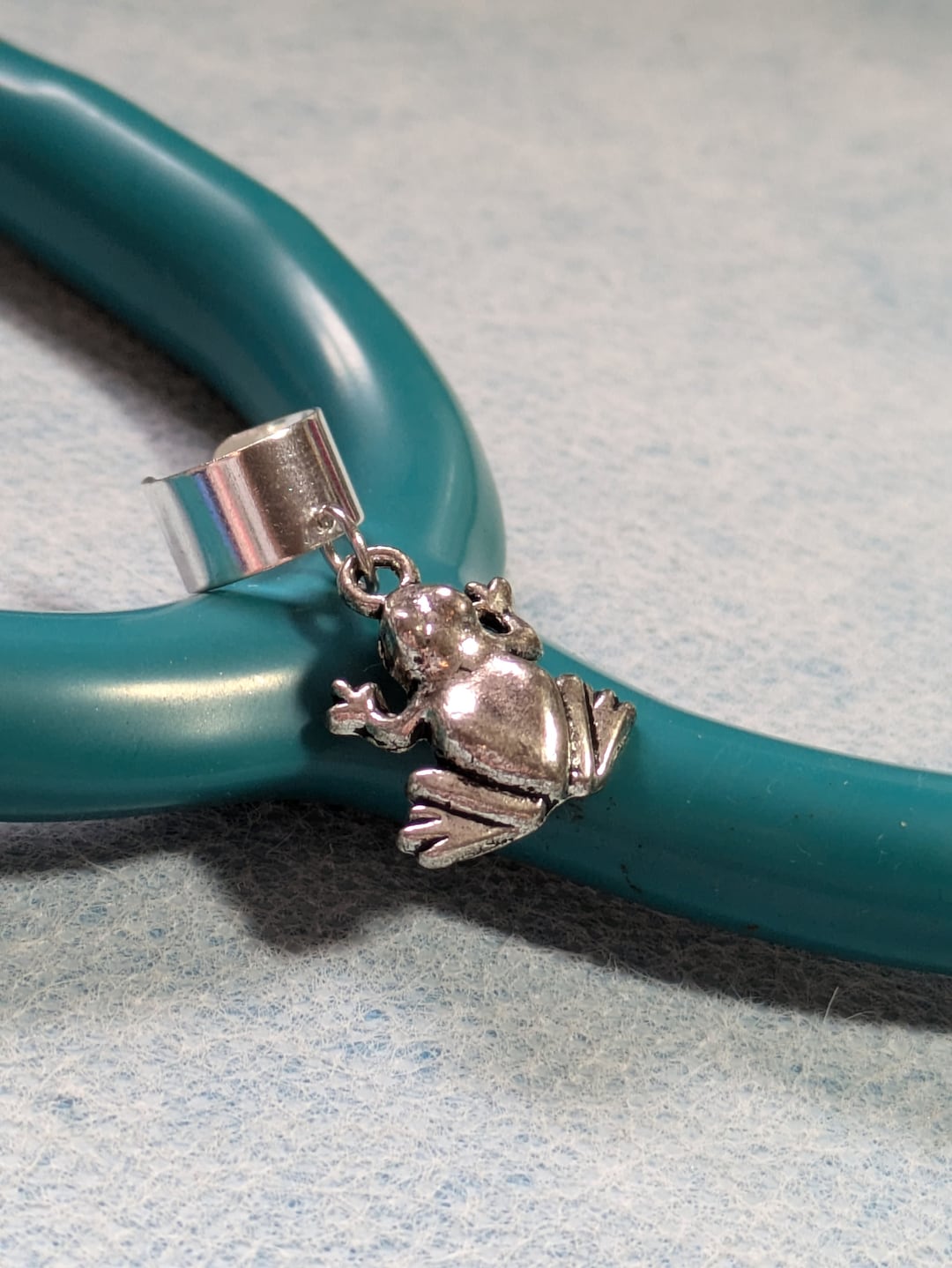 Frog Stethoscope Charm, Charm, Stethoscope, Nurse, Veterinary, Medicine ...