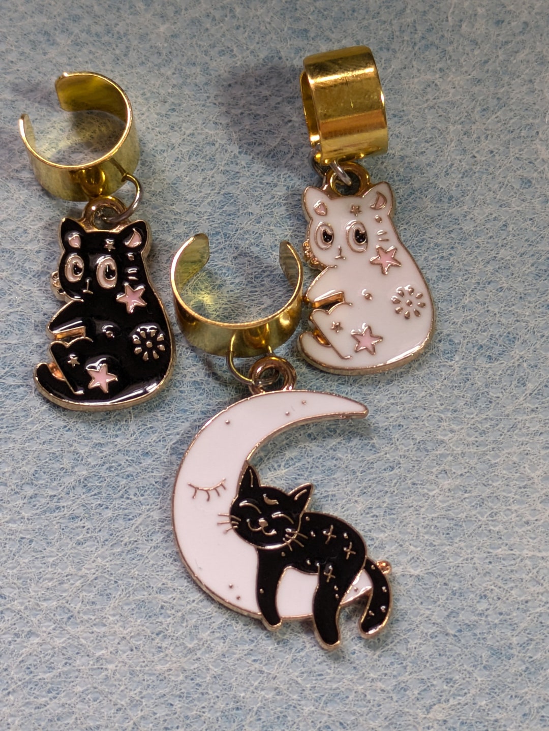 Mystical Cats Stethoscope Charm, Charm, Stethoscope, Nurse, Veterinary ...