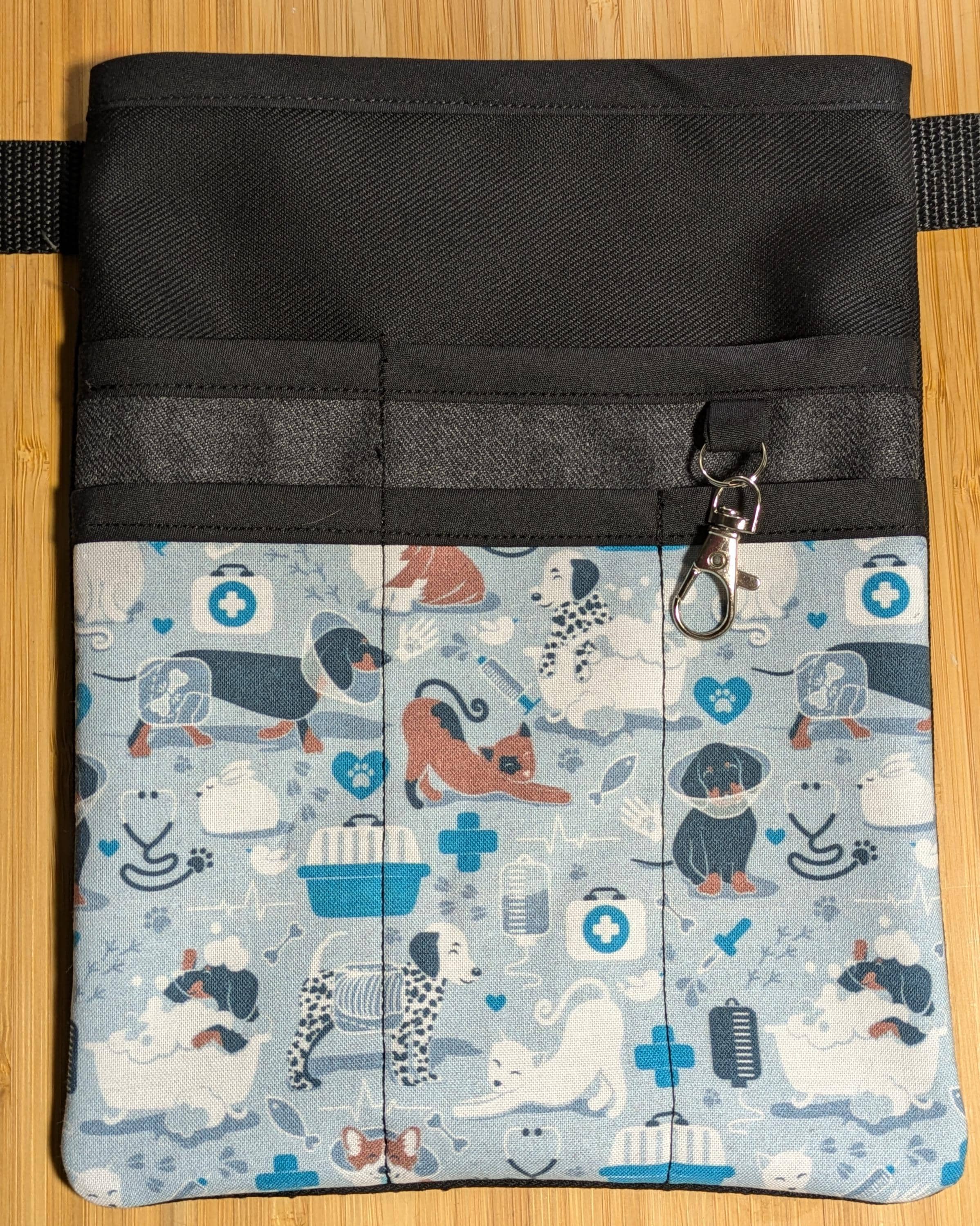 Pets at Vets Nurse Hip Pouch, Vet, Makeup Artist Bag, Veterinary Pocket ...