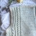 Knitting Pattern eng/esp Sage Vest Advanced Beginner/ Intermediate ...