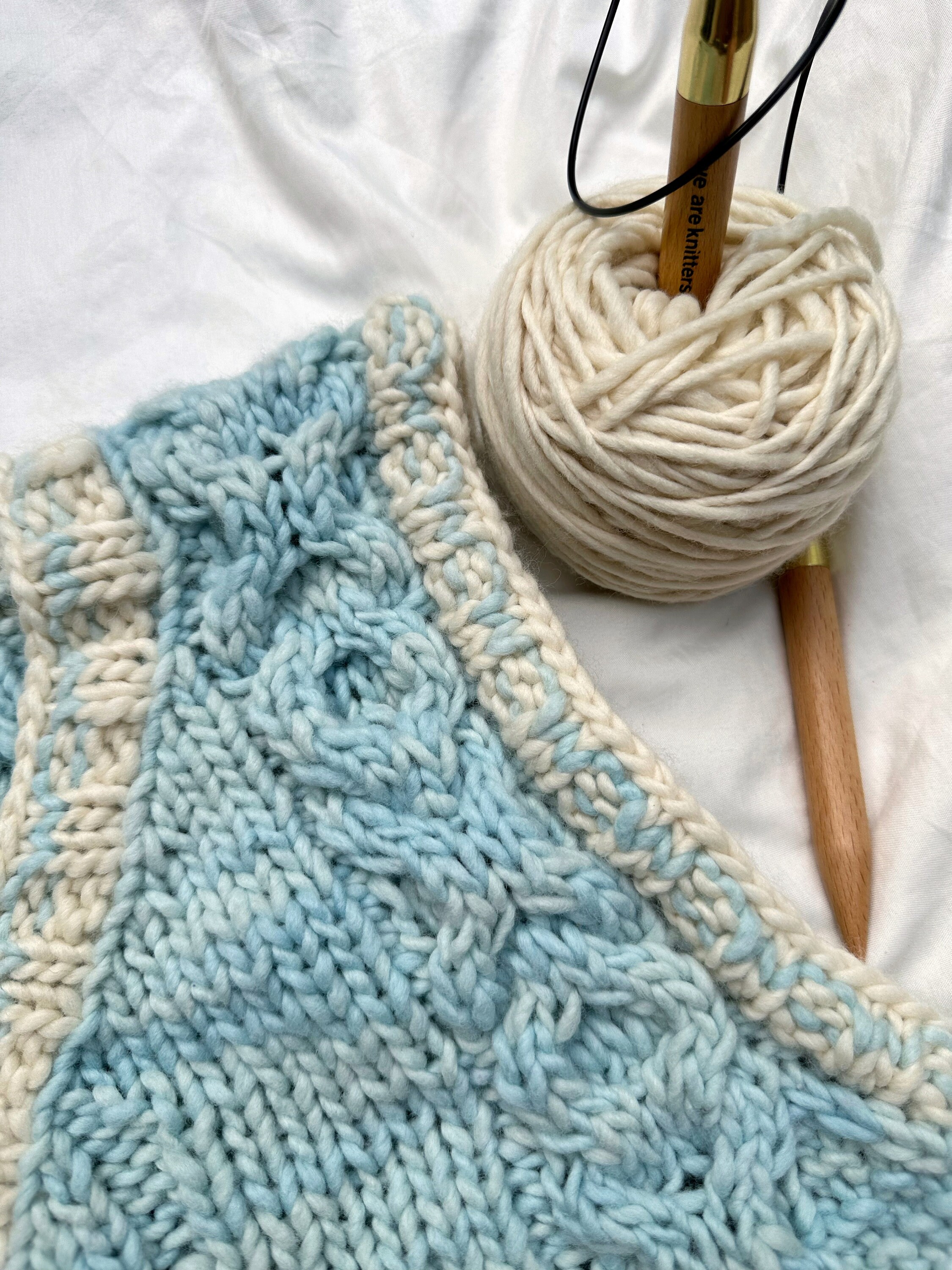 Knitting Pattern (eng/esp) | Inish Vest | Confident Beginner | Digital ...