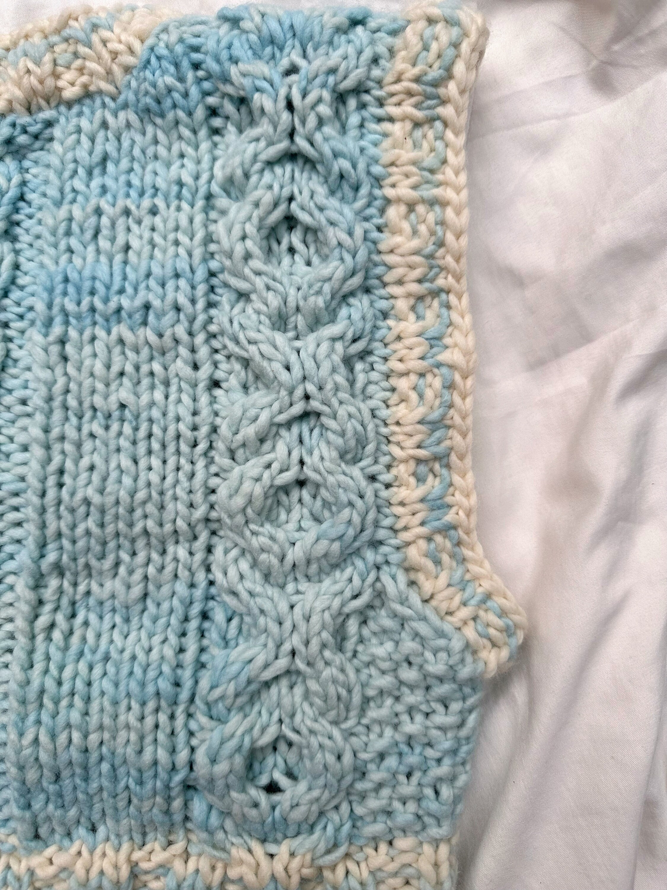 Knitting Pattern (eng/esp) | Inish Vest | Confident Beginner | Digital ...