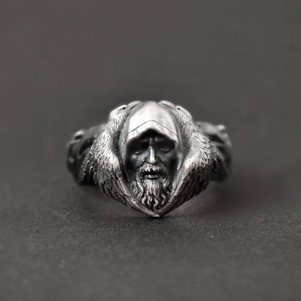 Viking Odin Ring - Etsy