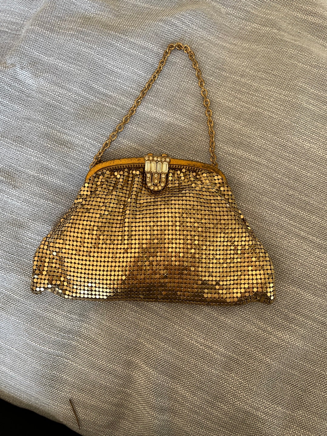 Vintage Whiting and Davis Metal Mesh Bag - Etsy