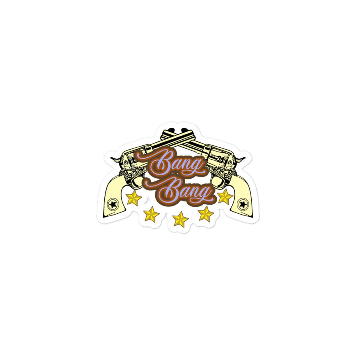 Retro Pistol Sticker Cowgirl Sticker Cowboy Sticker Western Stickers ...