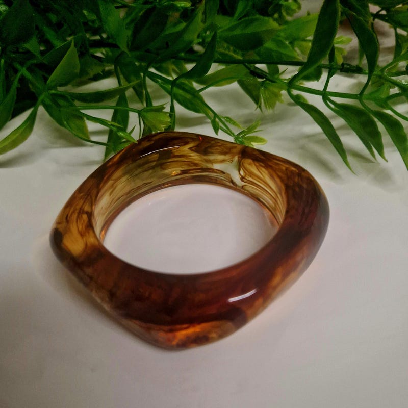 Chunky Bangle - Etsy