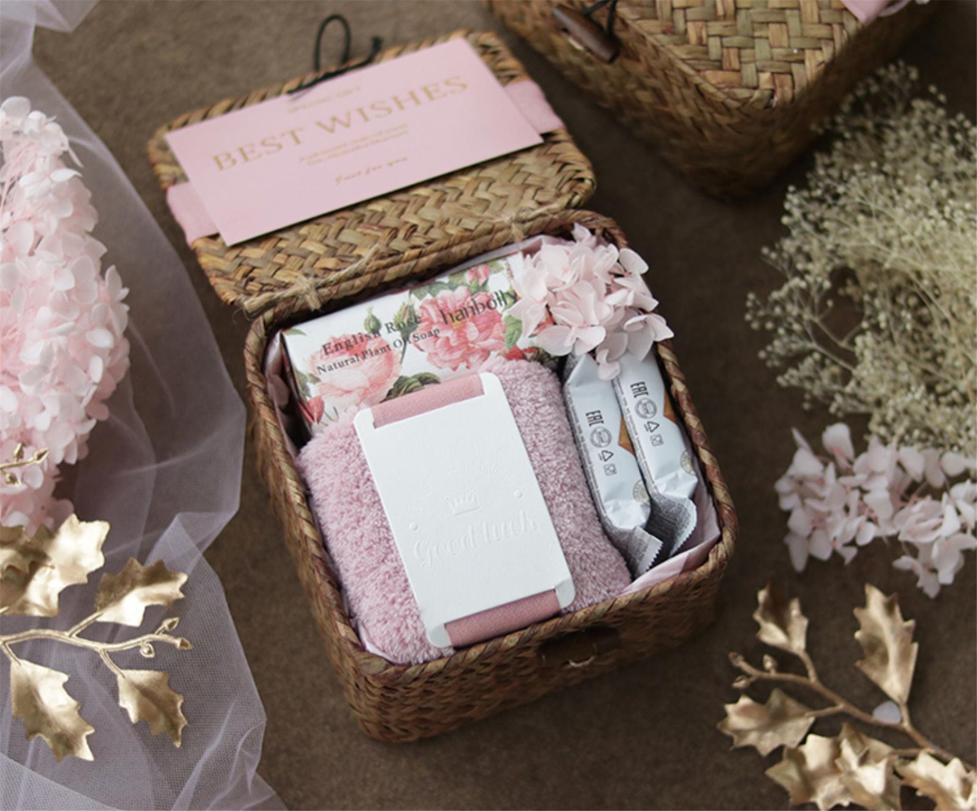 Pink Style Wedding Gift Set, Luxury Gift for Guest,bridemaid Wedding ...