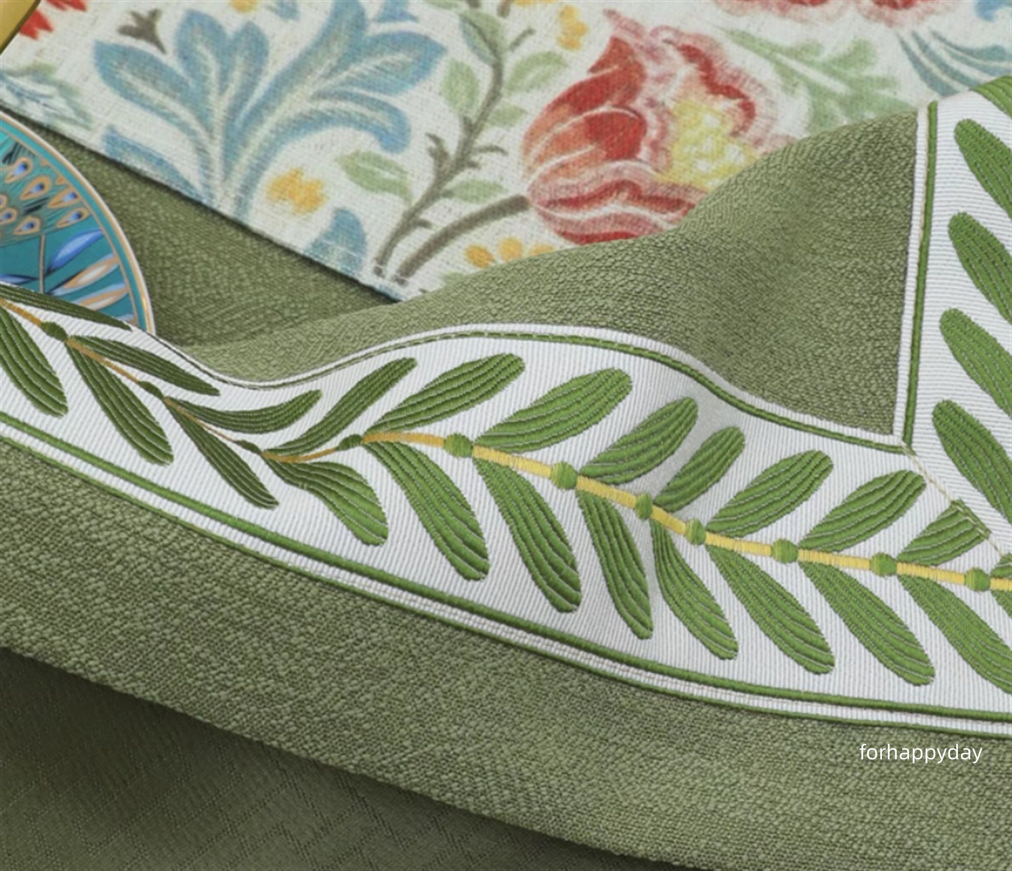 Customized Chair Covers - Green Chair Covers - Bow Stool Covers - One ...