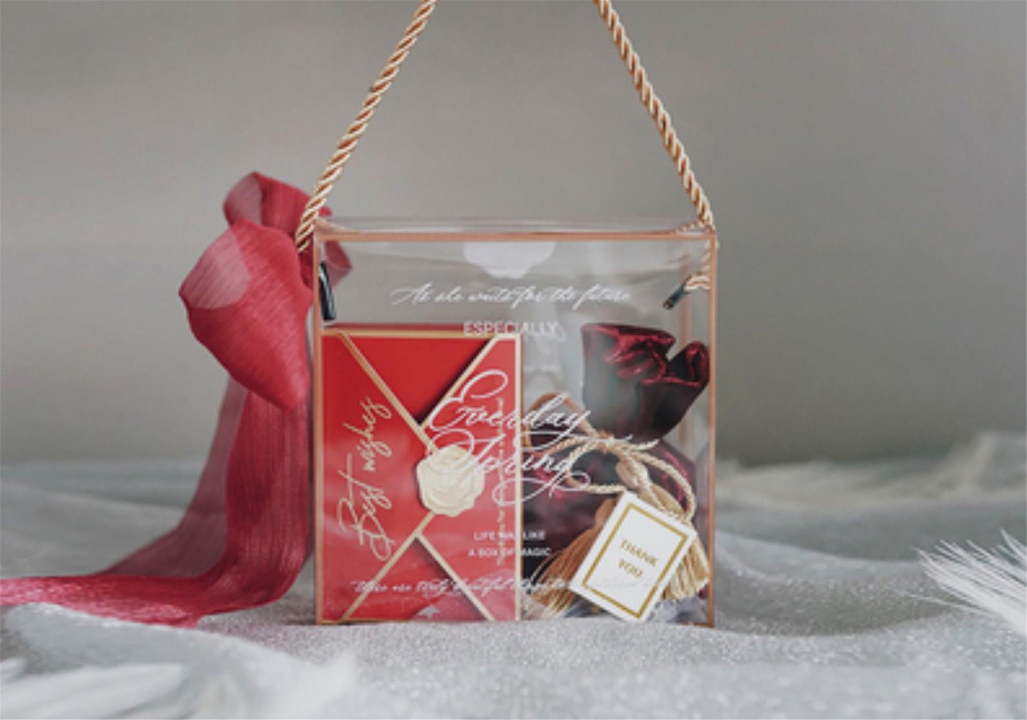 5 X Wedding Gift Box Wedding Favor Box for Bridesmaid and Groomsmen ...