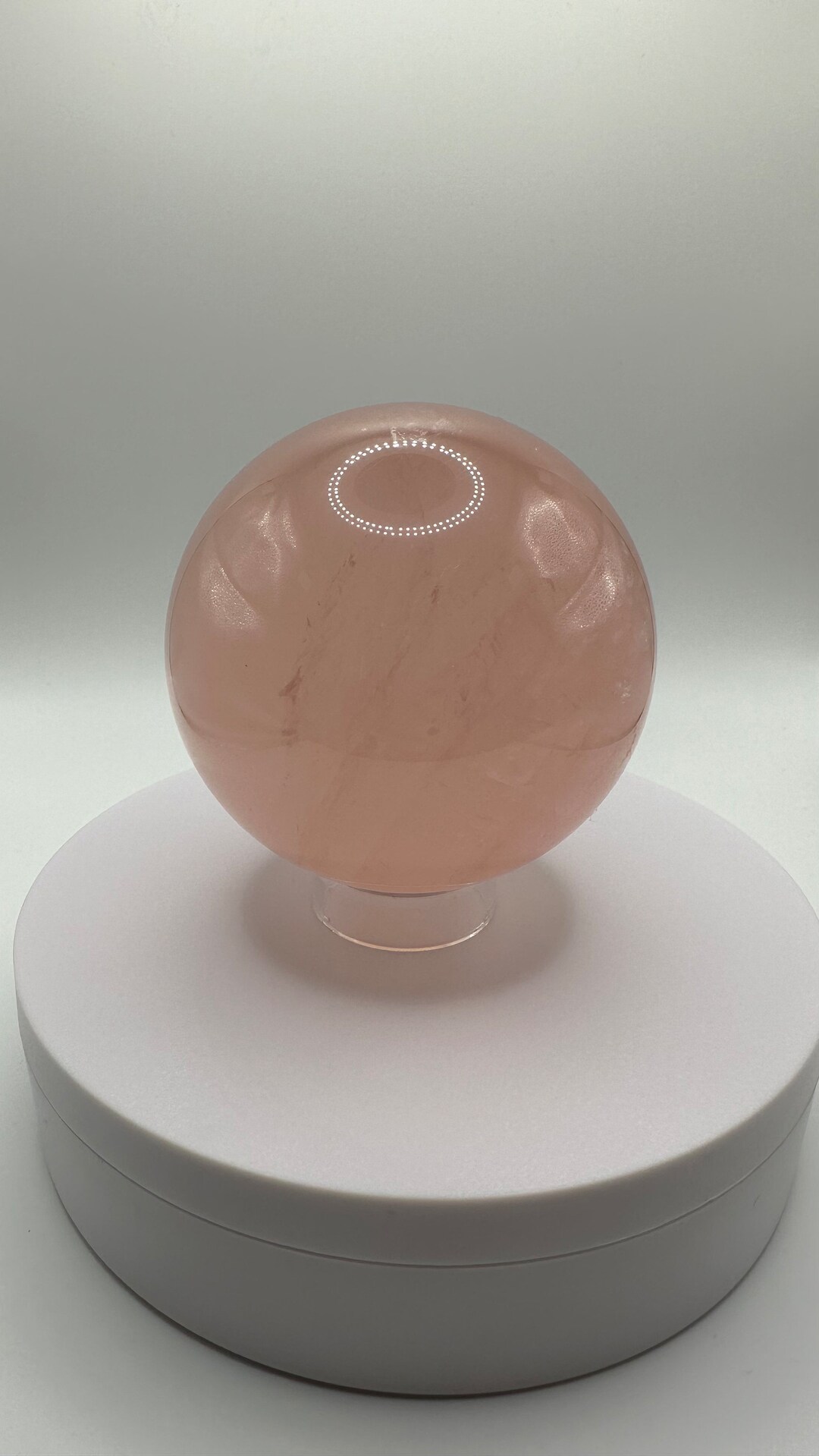 Juicy Rose Quartz Sphere Crystal - Etsy
