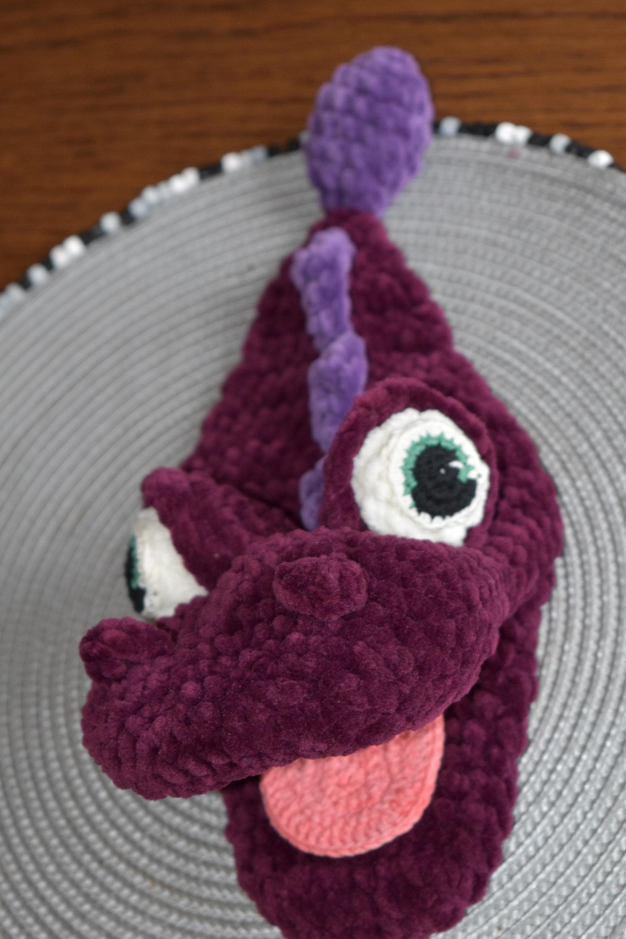 Dragon Hand Puppet Crochet Pattern PDF – Plush Amigurumi Toy for Kids ...