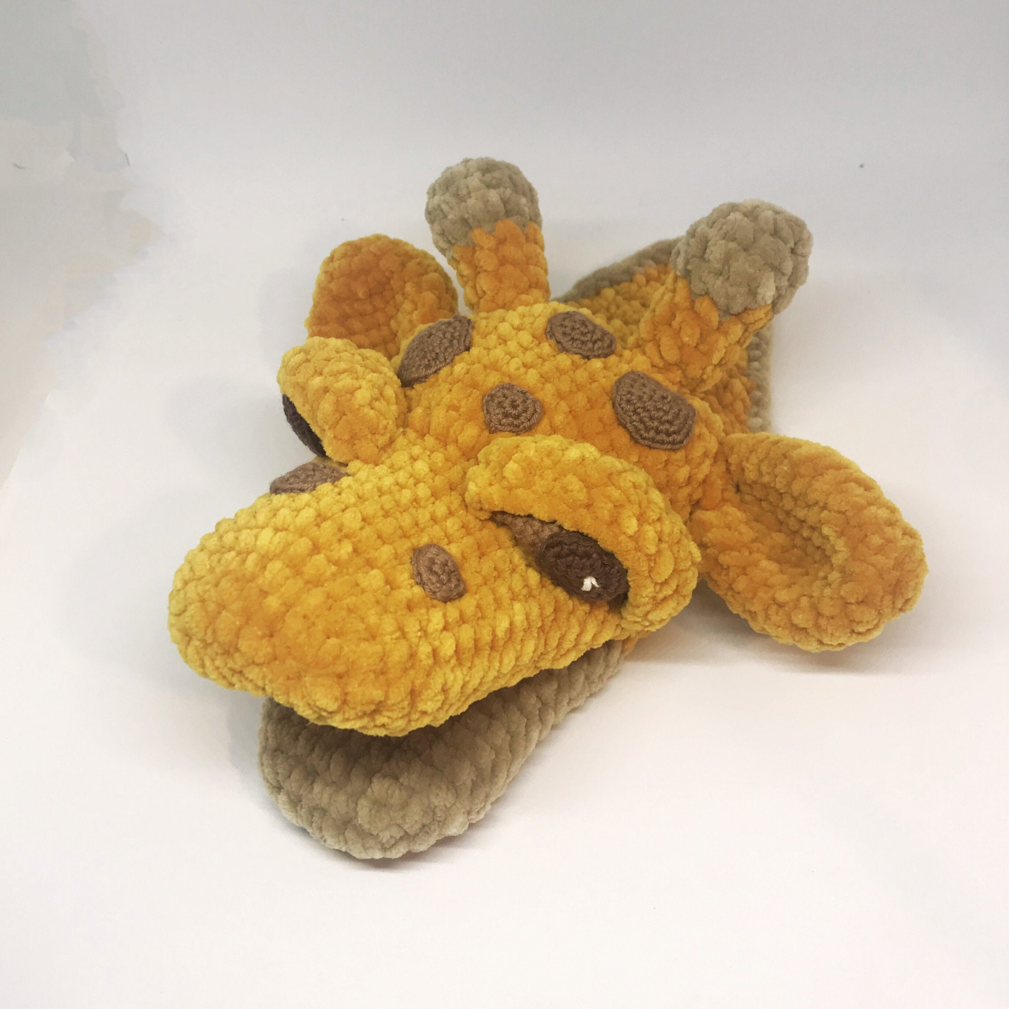 3 Hand Puppets Plush Toys for Kids Amigurumi Patterns Giraffe ...