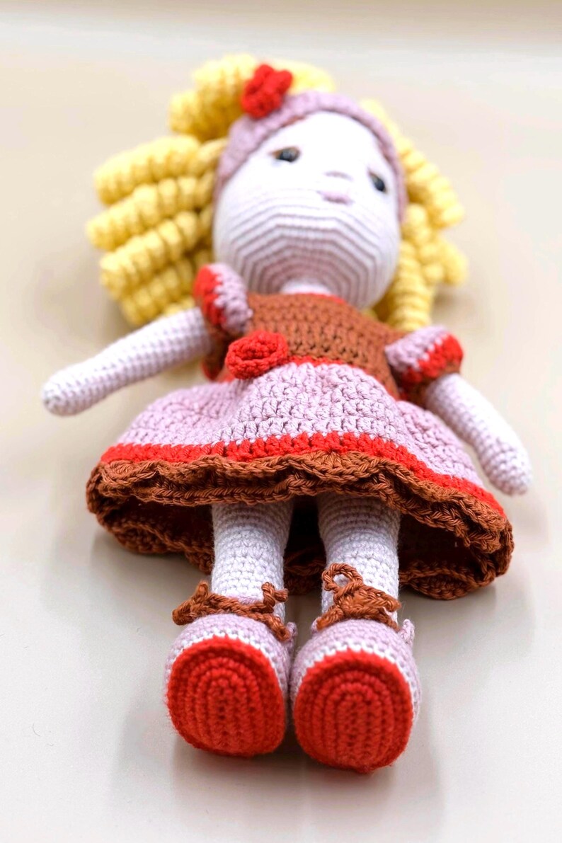 Dress up Crochet Doll Pattern – Amigurumi Doll With Removable Clothes ...