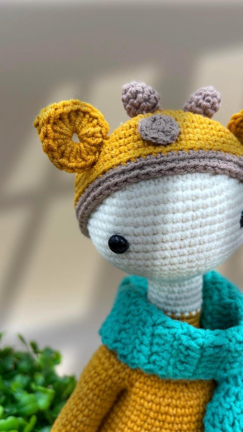 Amigurumi Giraffe Crochet Pattern PDF | Easy Plush Toy Tutorial | DIY ...