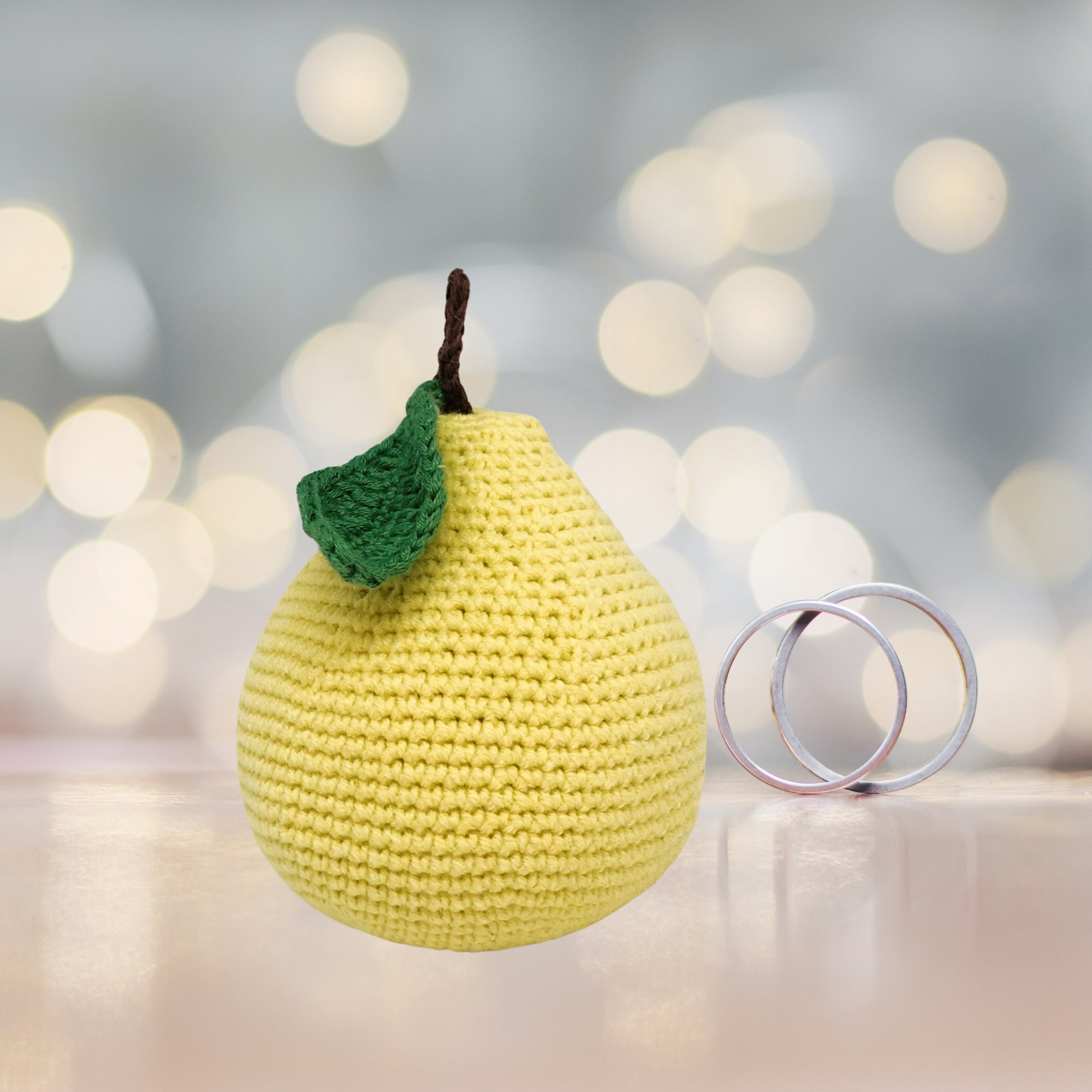 Pear Crochet Pattern Pdf amigurumi Pear Crochet Pattern for Beginners ...