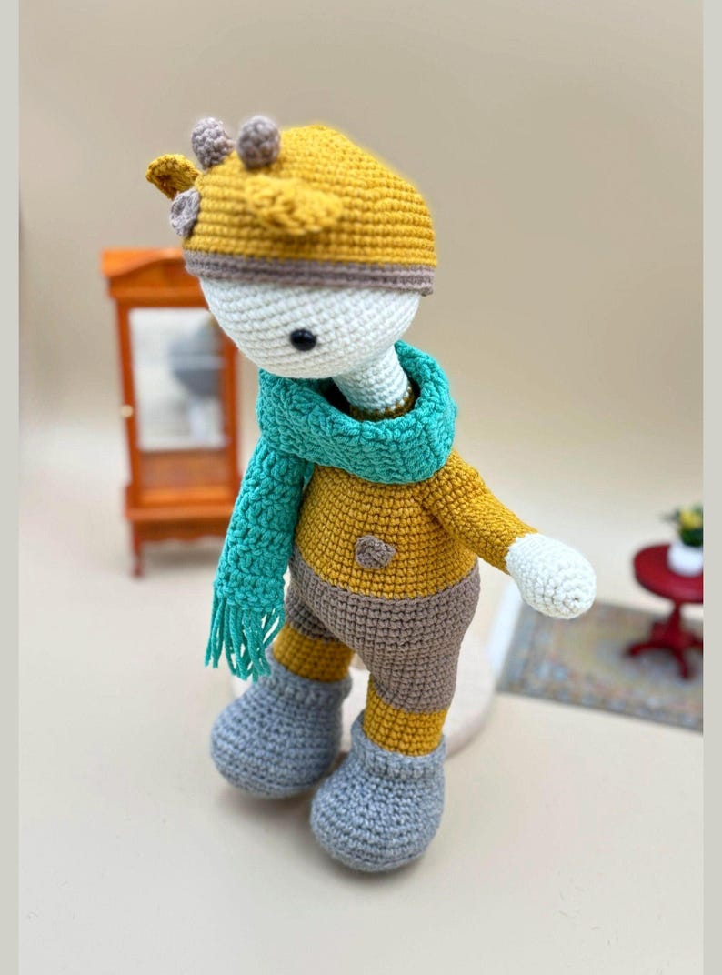 Amigurumi Giraffe Crochet Pattern PDF | Easy Plush Toy Tutorial | DIY ...