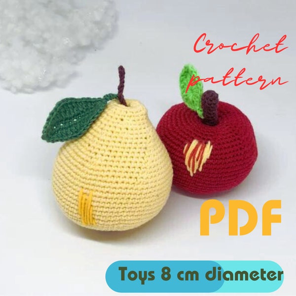 Amigurumi Fruits - Etsy