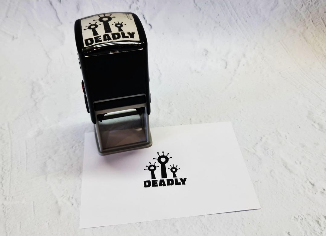Deadly - Aboriginal Self Inking Stamp - Etsy