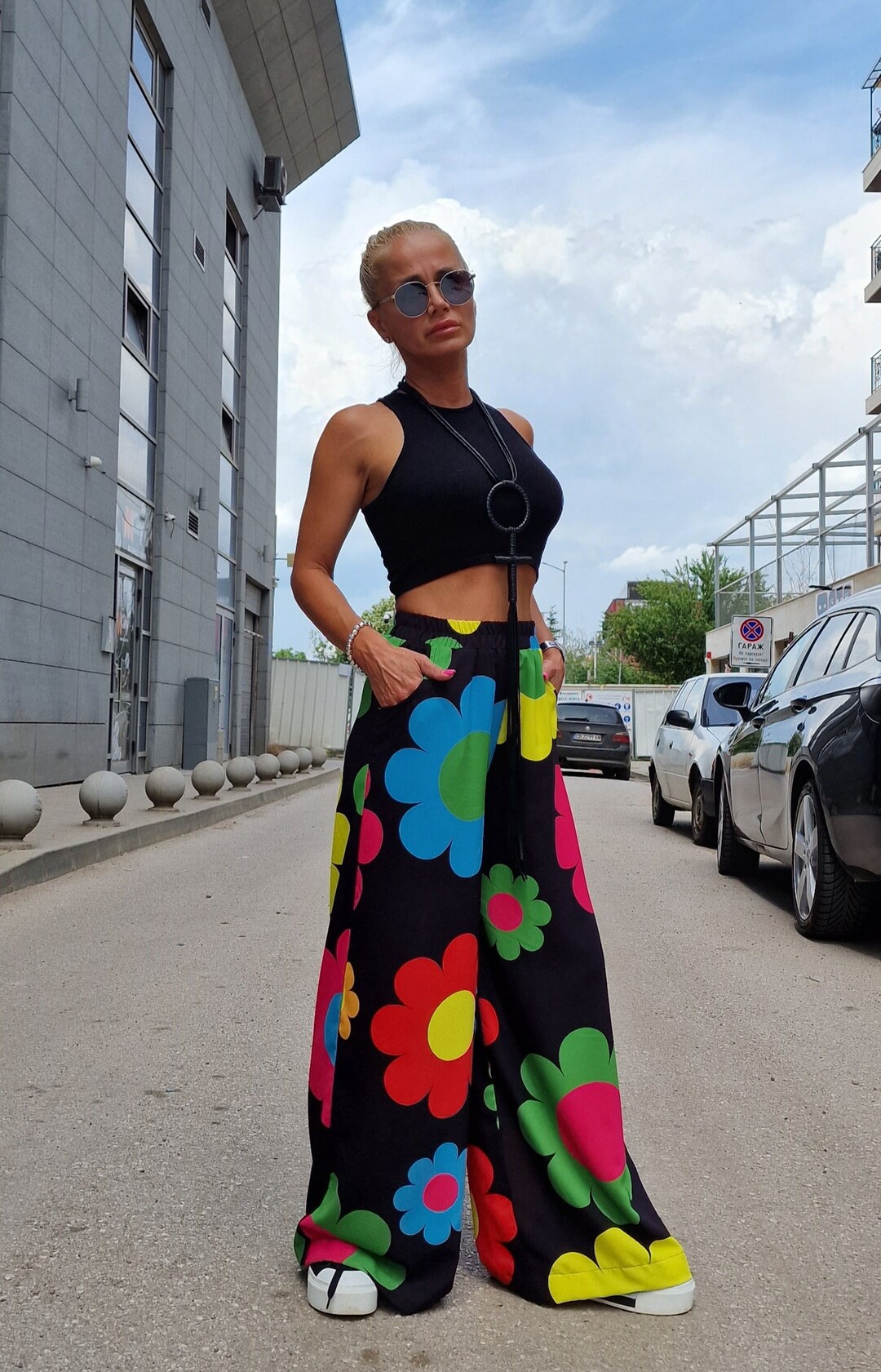 Long Skirt Pants, High Waist Pants, Summer Pants, Casual Pants ...