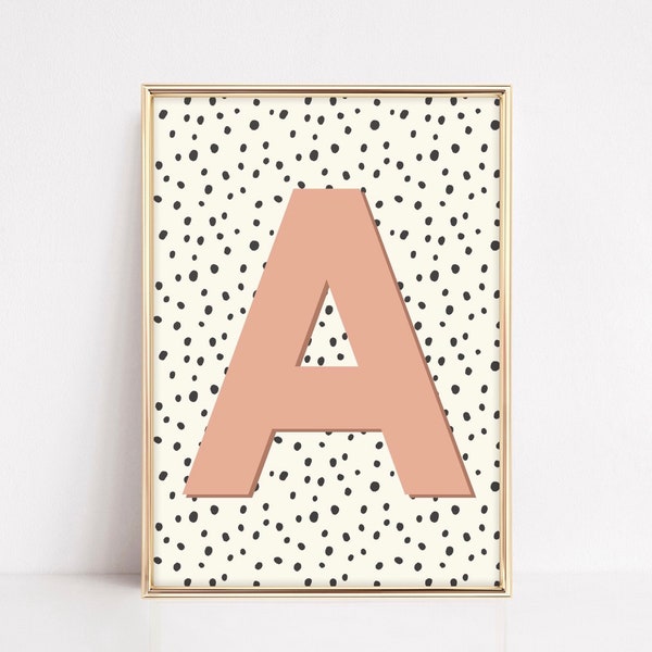 Initial Wall Art - Etsy