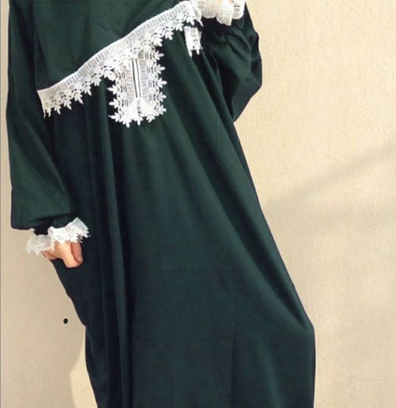 Cotton Prayer Gown | Prayer Dress | Isdaal |isdal | Prayerwear | Eid ...