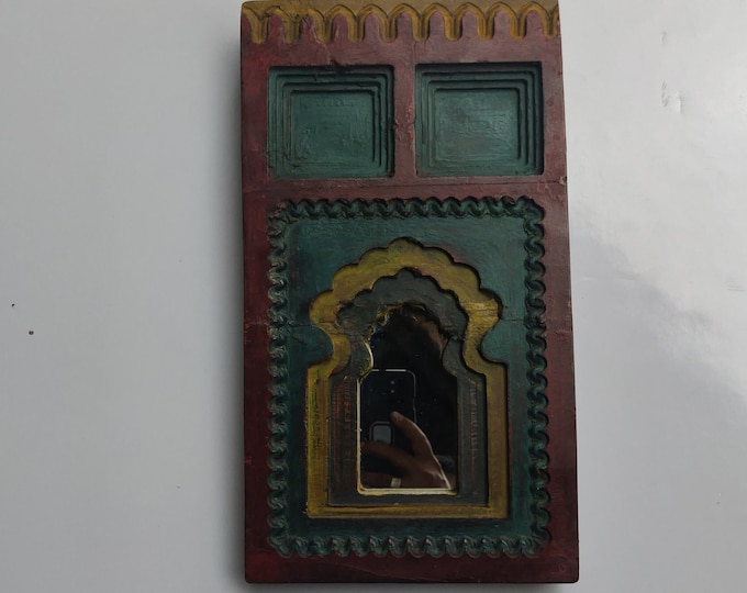 Wooden Arch Mirror || Small Arch Mirror || Mihrab Mirror || Wall Decor ...