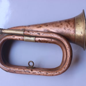 B&E Trumpet Bugle Copper Brass Wind Instrument/wind Instrument/indian ...