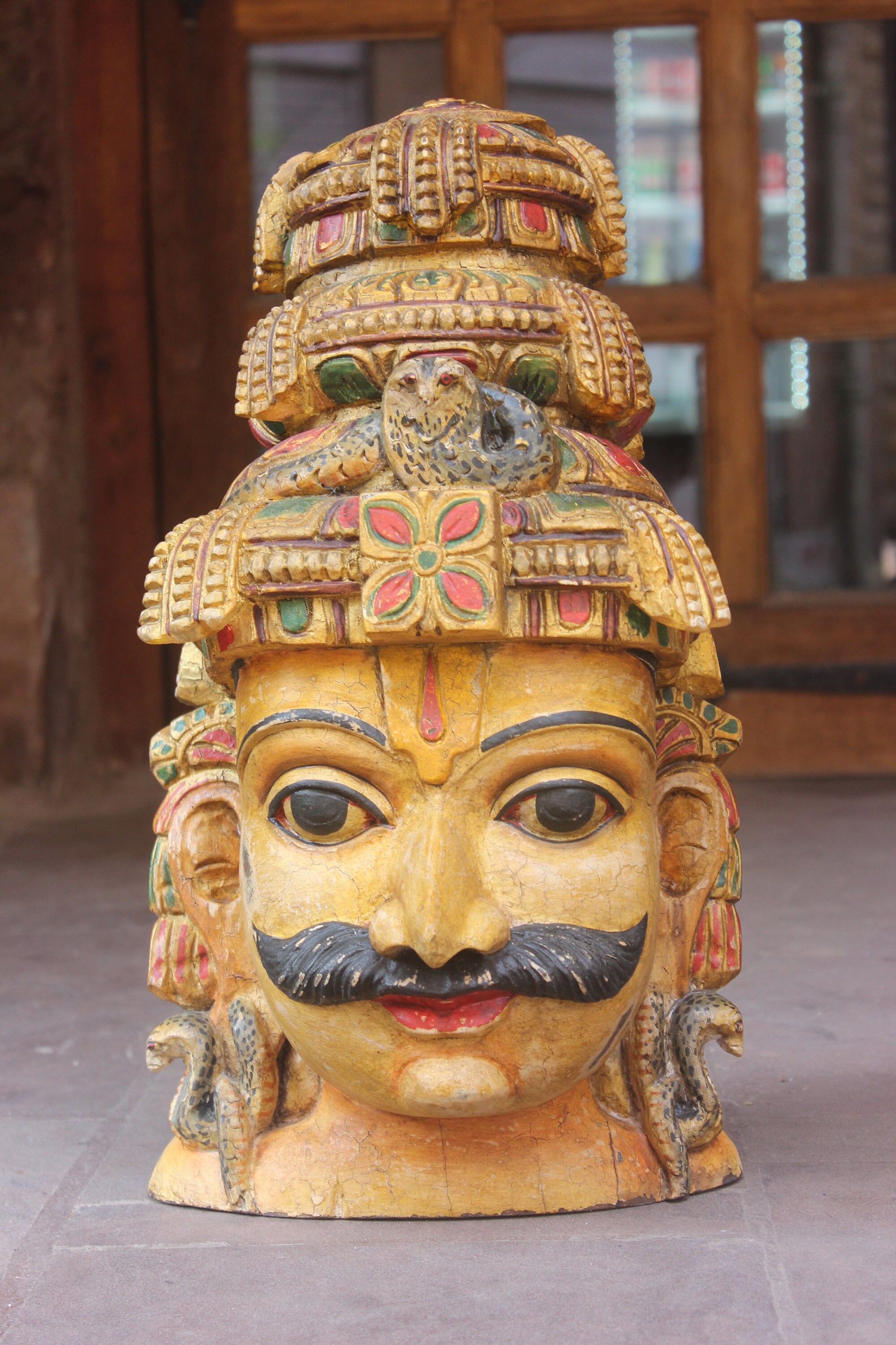 Wood Garuda Home Decor Garuda Statue Indian God Garuda - Etsy