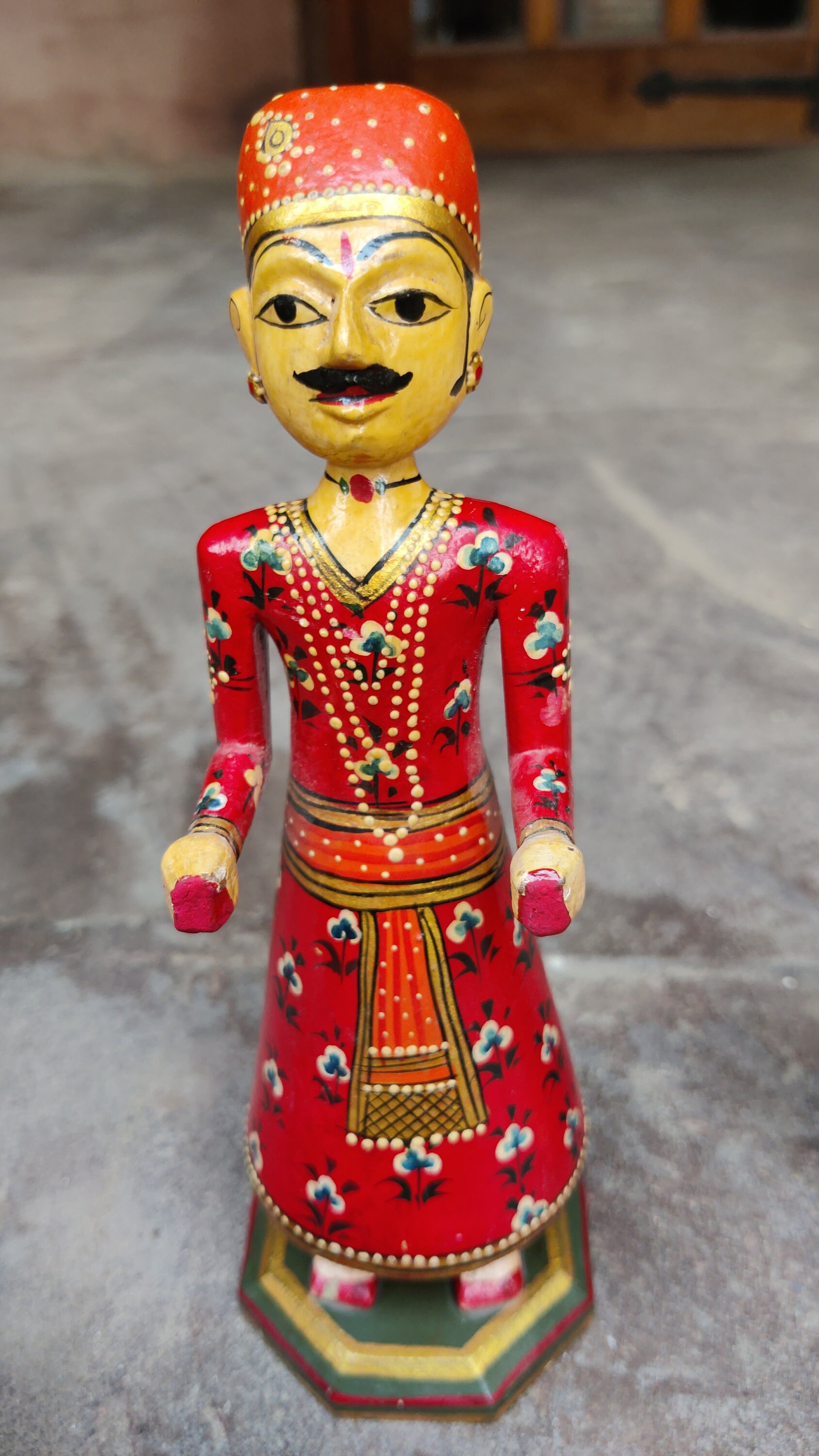 Rajasthani Wooden Handmade N Handpainted Gangaur Doll Pair - Etsy