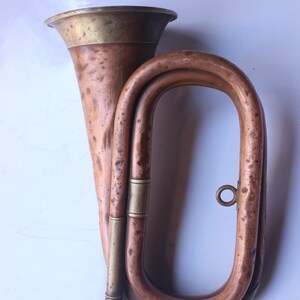 B&E Trumpet Bugle Copper Brass Wind Instrument/wind Instrument/indian ...