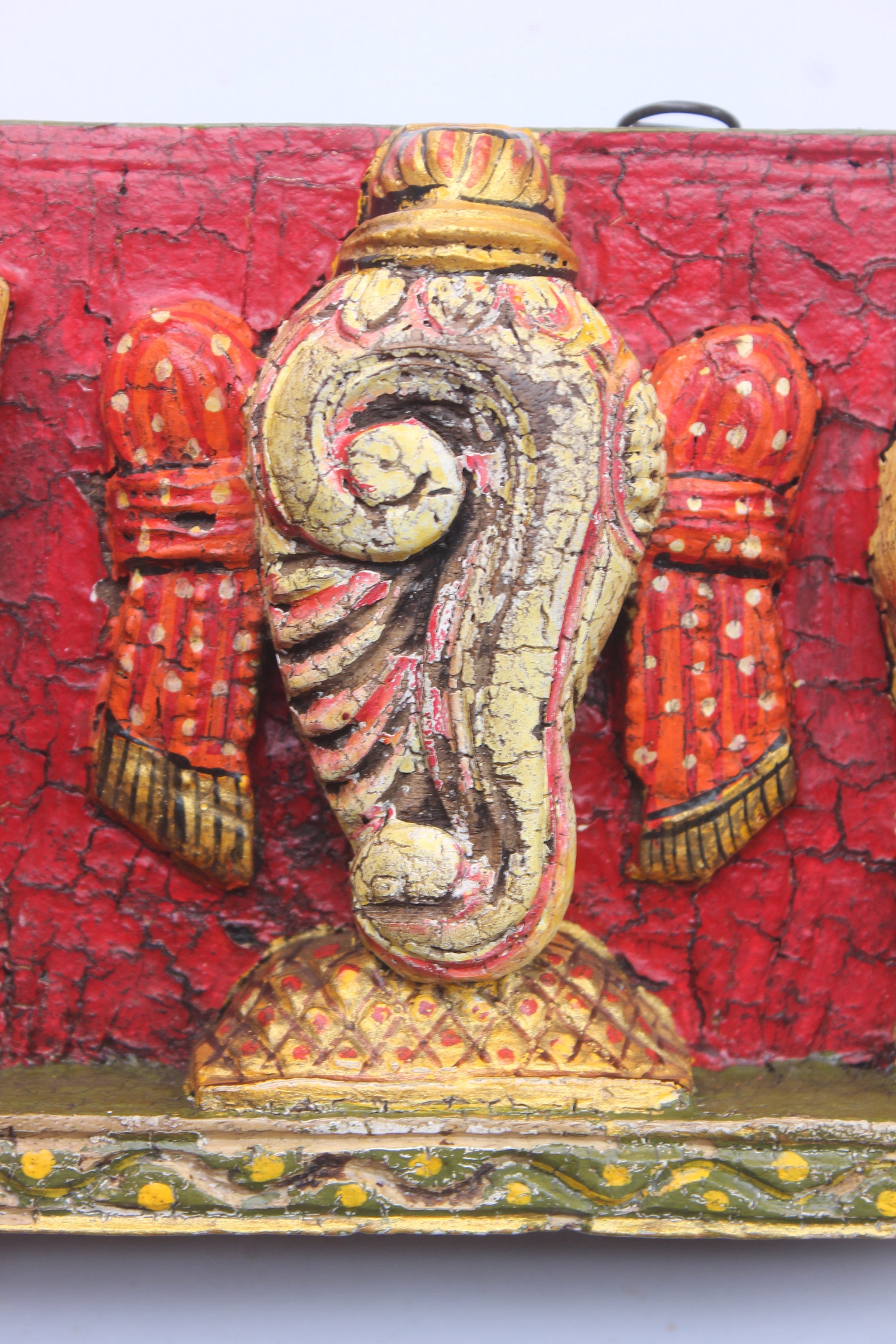 Wooden Rustic Shankh Chakra Panel Vishnu Shankh Chakra Panel - Etsy