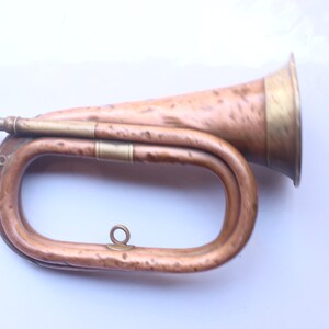 B&E Trumpet Bugle Copper Brass Wind Instrument/wind Instrument/indian ...