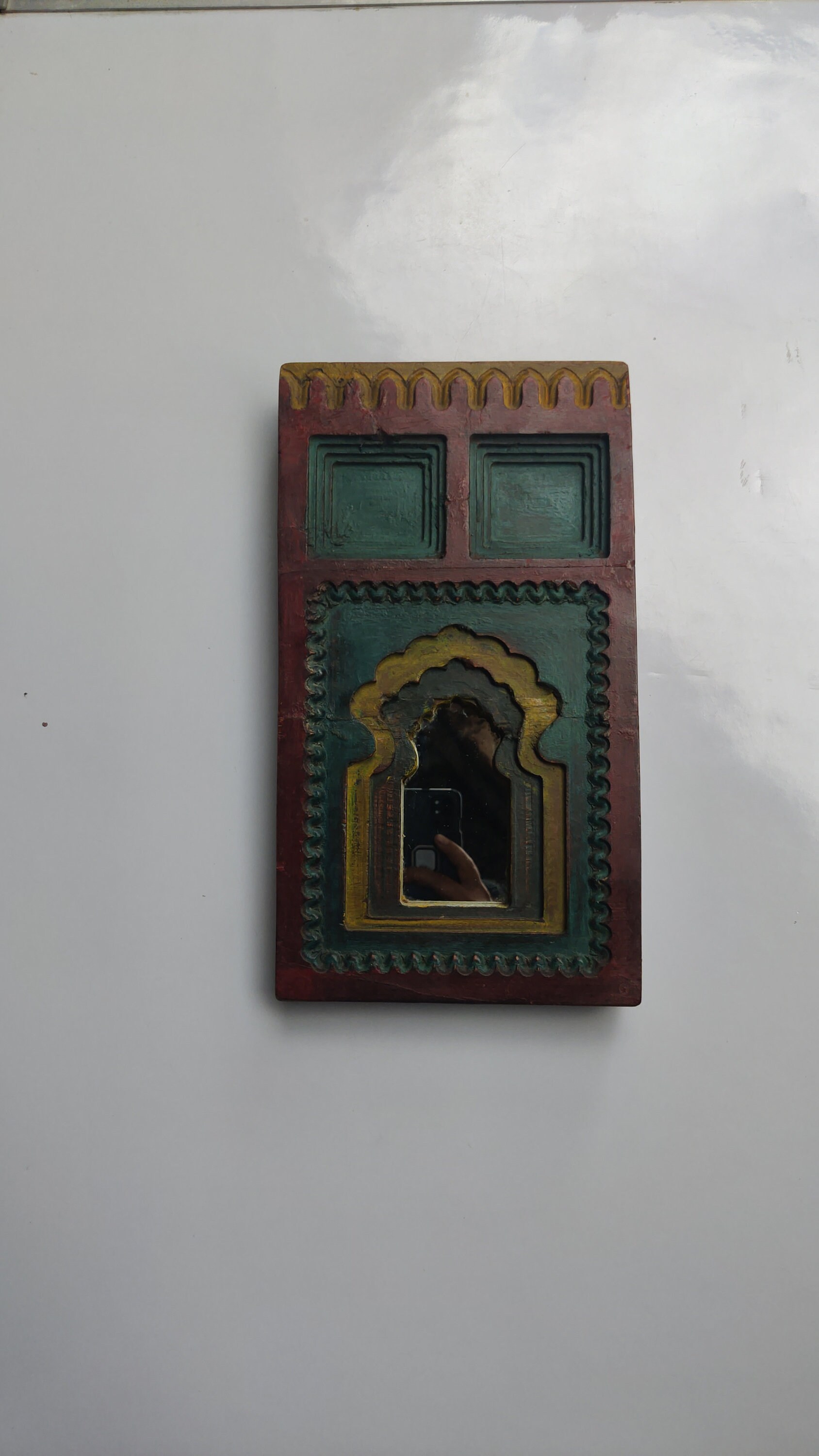 Wooden Arch Mirror Small Arch Mirror Mihrab Mirror - Etsy