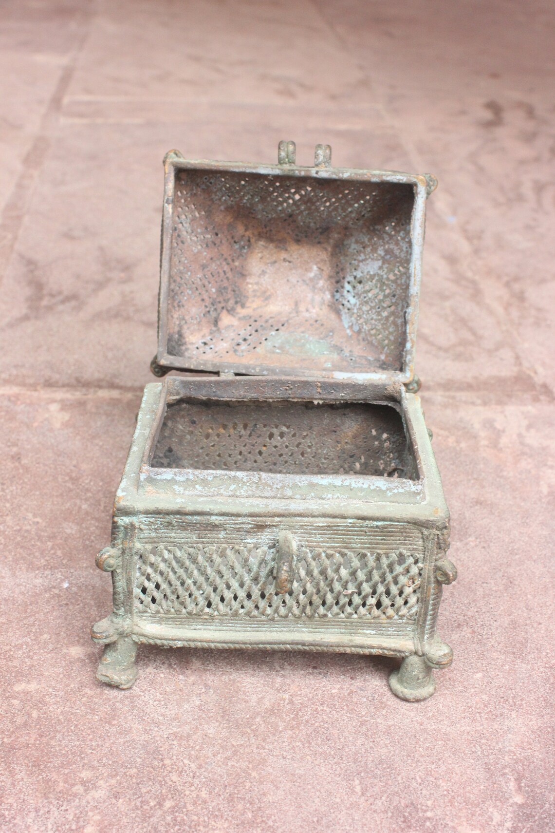 Antique Brass Shiva Box Old Brass Box of Shiva Unique - Etsy