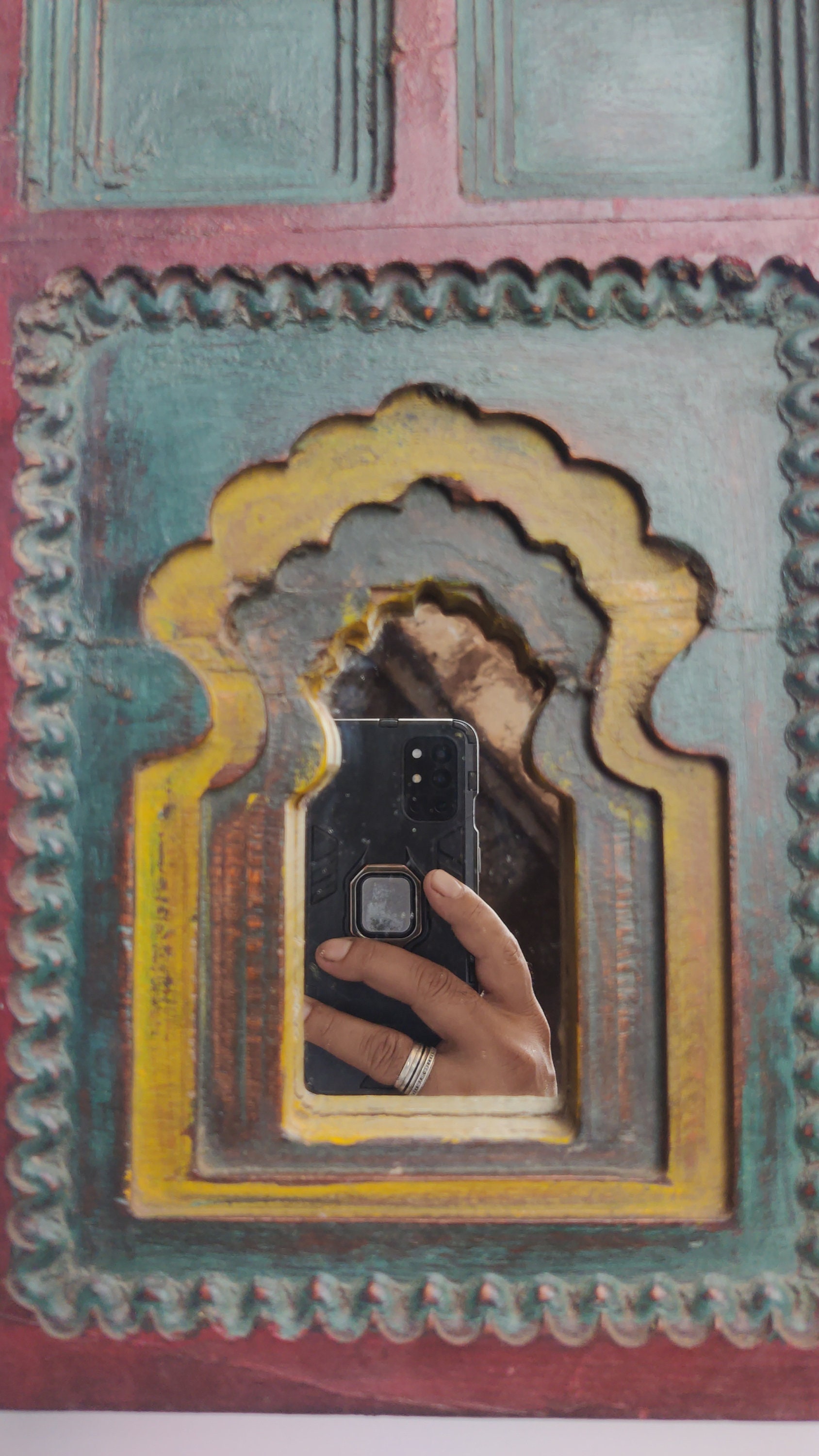 Wooden Arch Mirror Small Arch Mirror Mihrab Mirror - Etsy