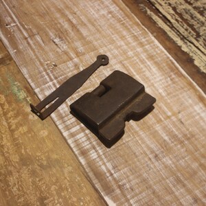 Antique Collectable Padlock Iron Lock Indian Handmade Lock With Key ...