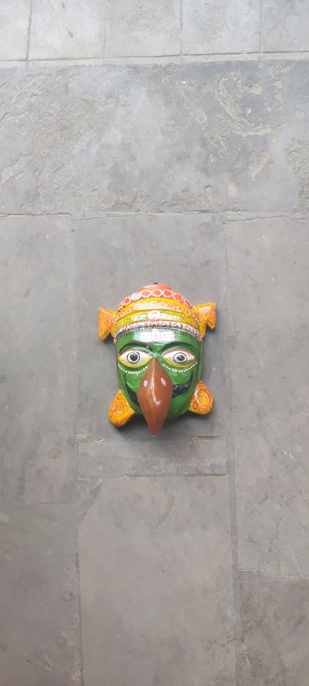 Wooden Wall Artifact || Wooden Garuda Head || Wall Decorative Garuda ...