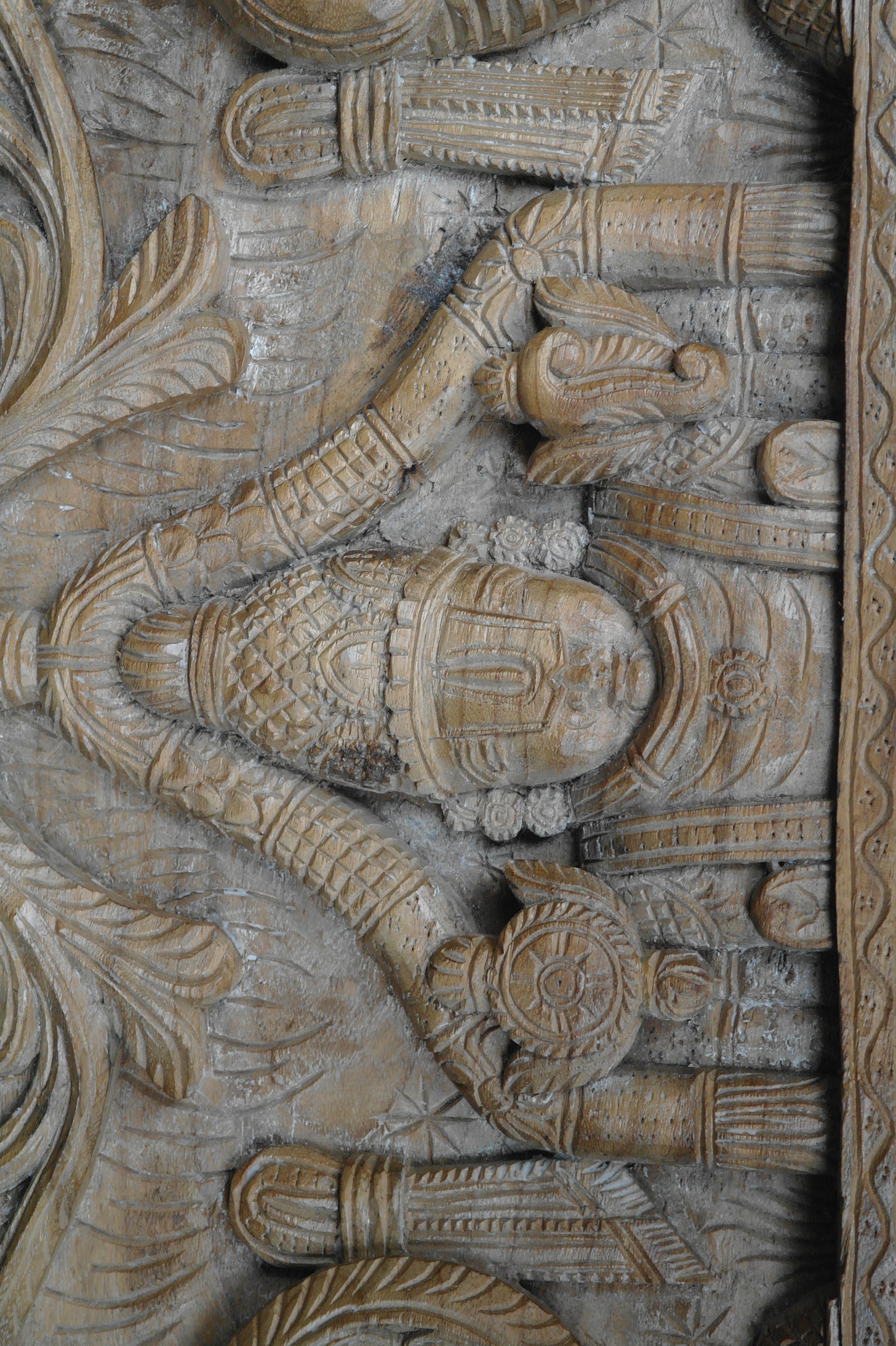 Wooden Vishnu Tirupati Shank Chakra Panel Wall Décor Lord - Etsy