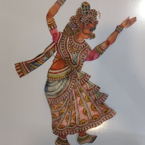 Leather Puppet of Sita || Home Decorative Painted Handmade Leather ...