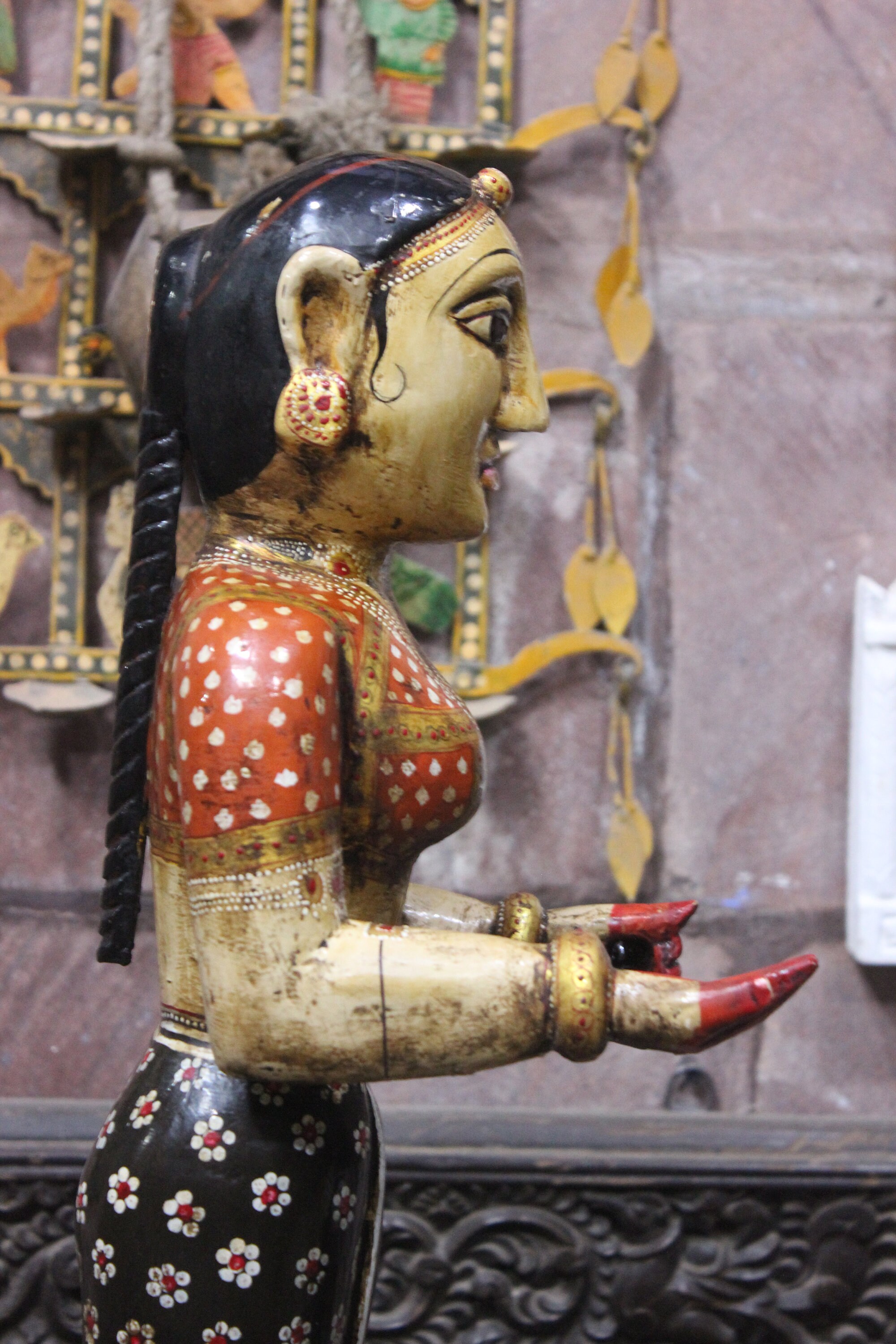 Wooden Rajasthani Gangaur Statue Handcrafted Gangaur | Etsy