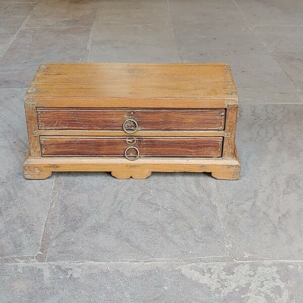 Small Wooden Chest - Etsy