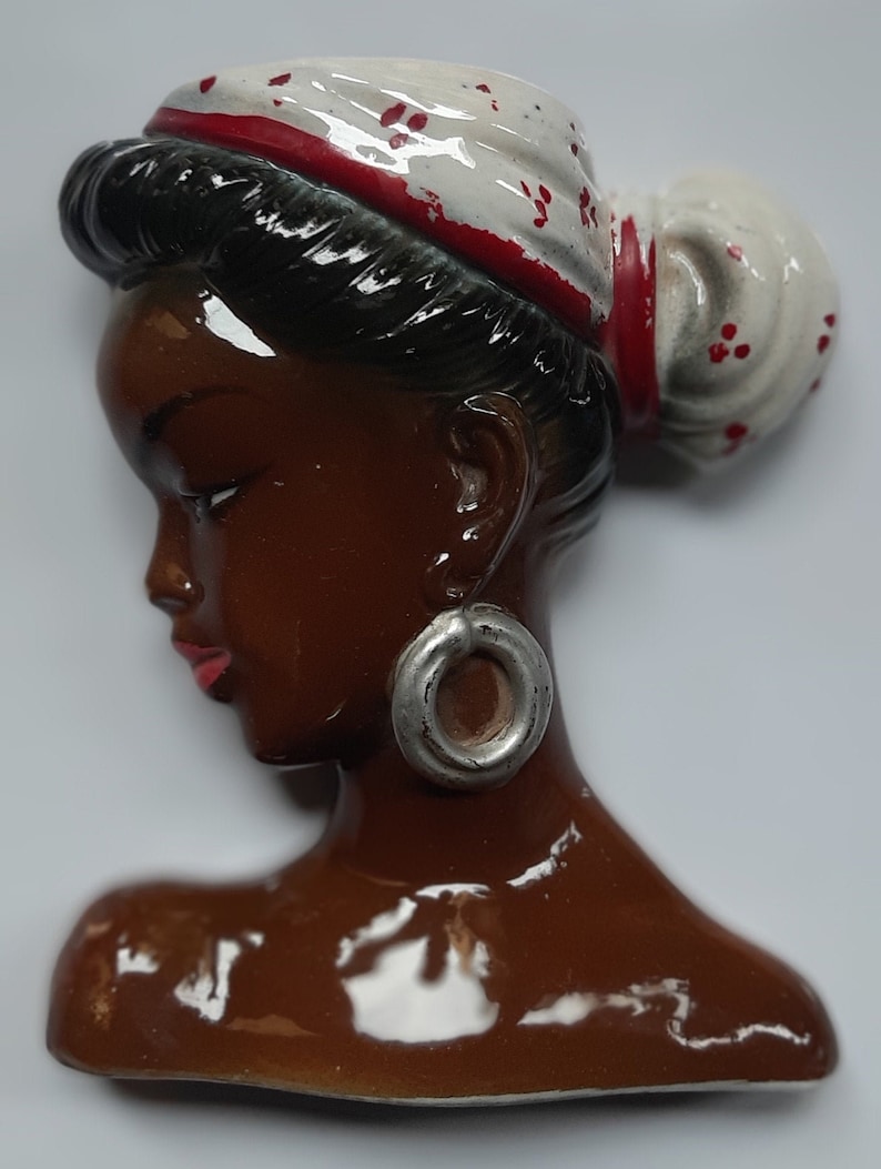 Ceramic Figures of African Girl/african Female Statue/ceramic - Etsy