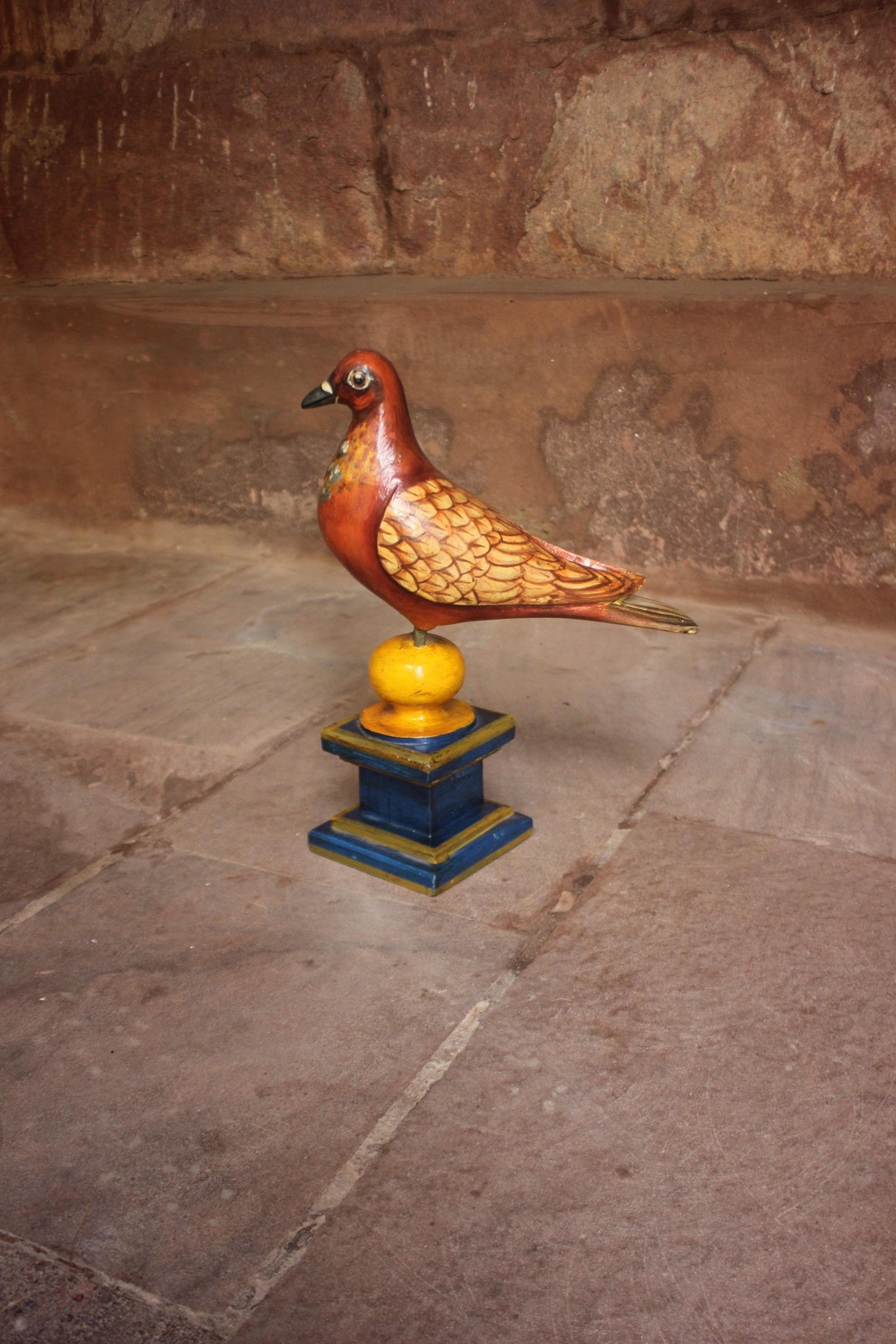 Homing Pigeon Wooden Show Piece/home Decorative Homing Pigeon Statue ...