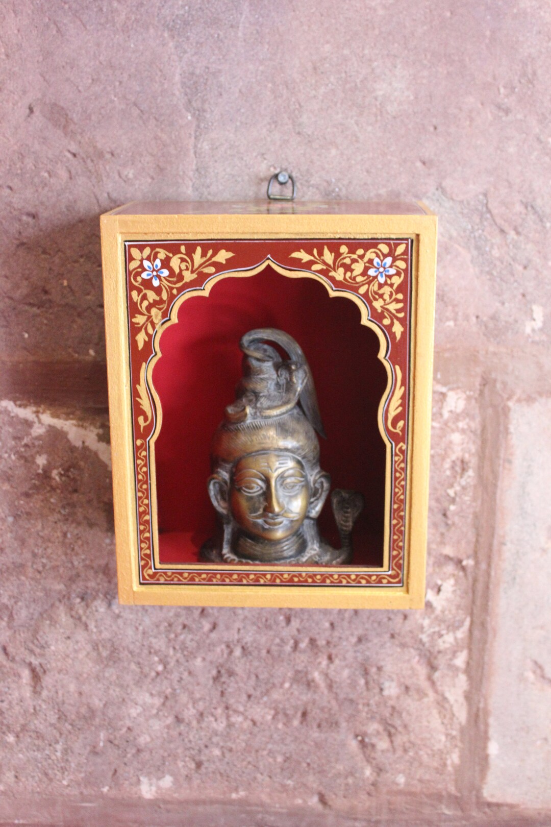 Wood Alter, Wall Décor Alter, Arch Shape Wall Décor Shrine , Table ...