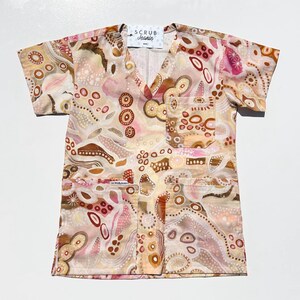 Indigenous Prints - Made to Order Scrub Tops - Etsy Australia