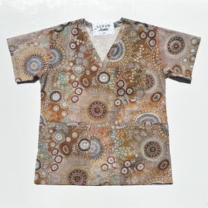 Indigenous Prints - Made to Order Scrub Tops - Etsy Australia