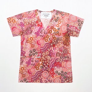 Indigenous Prints - Made to Order Scrub Tops - Etsy Australia