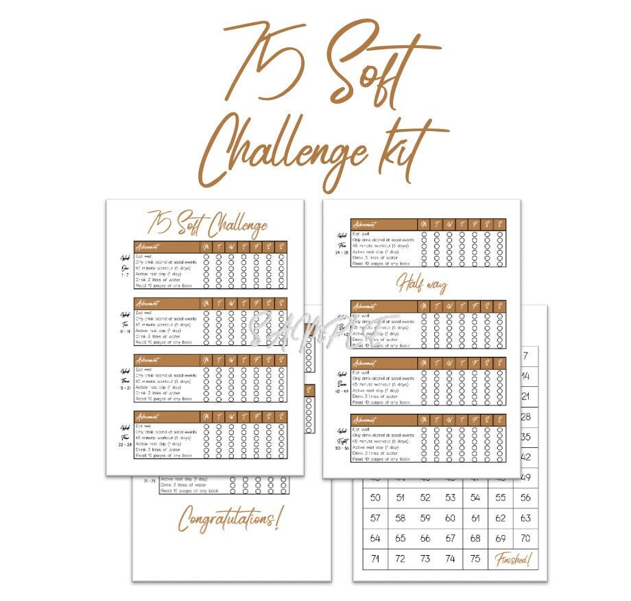 75 Soft Challenge Printable Free Printable Word Searches