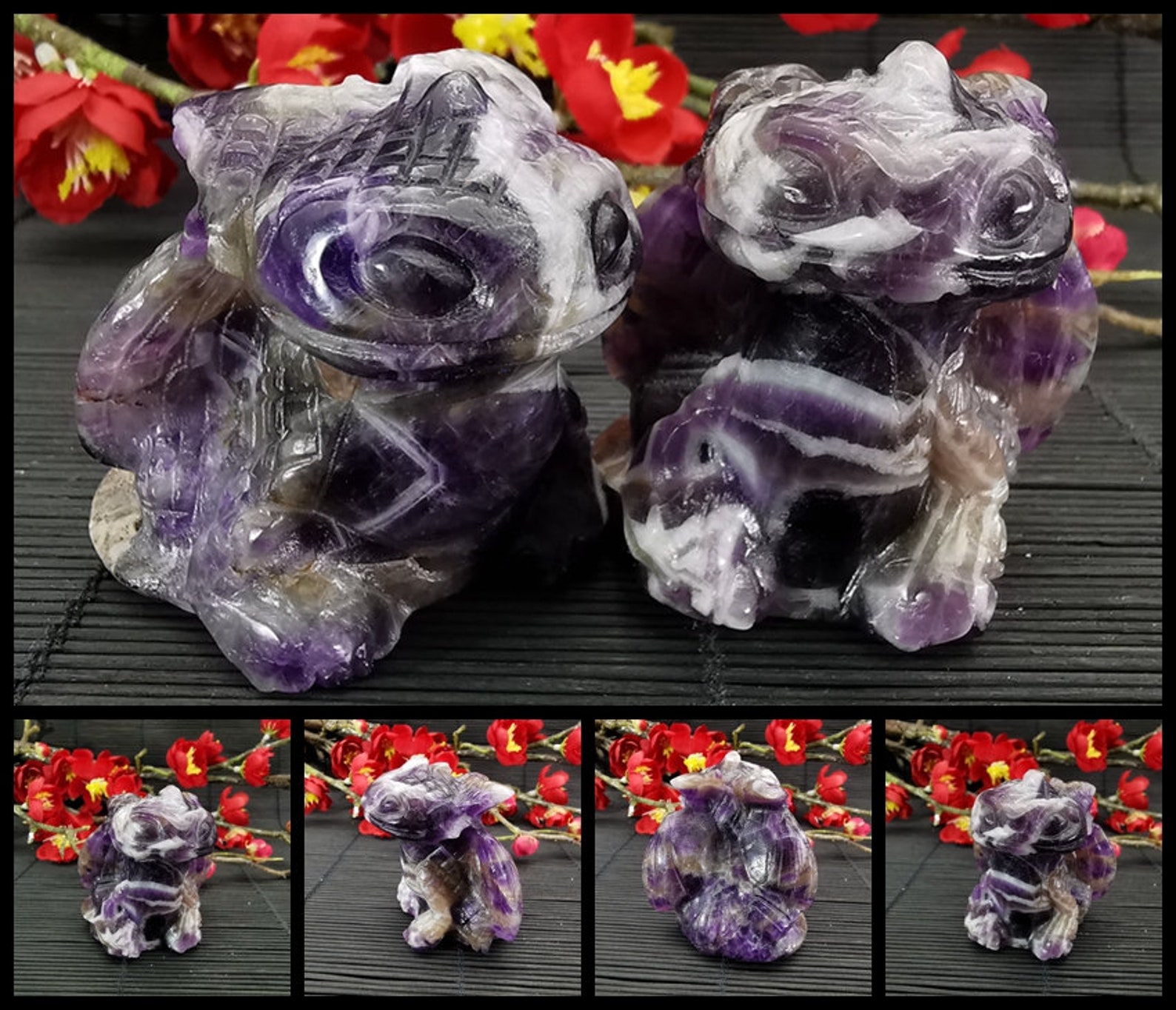 Natural Crystal Toothless Gfit Carved Crystal Dragon Skull | Etsy