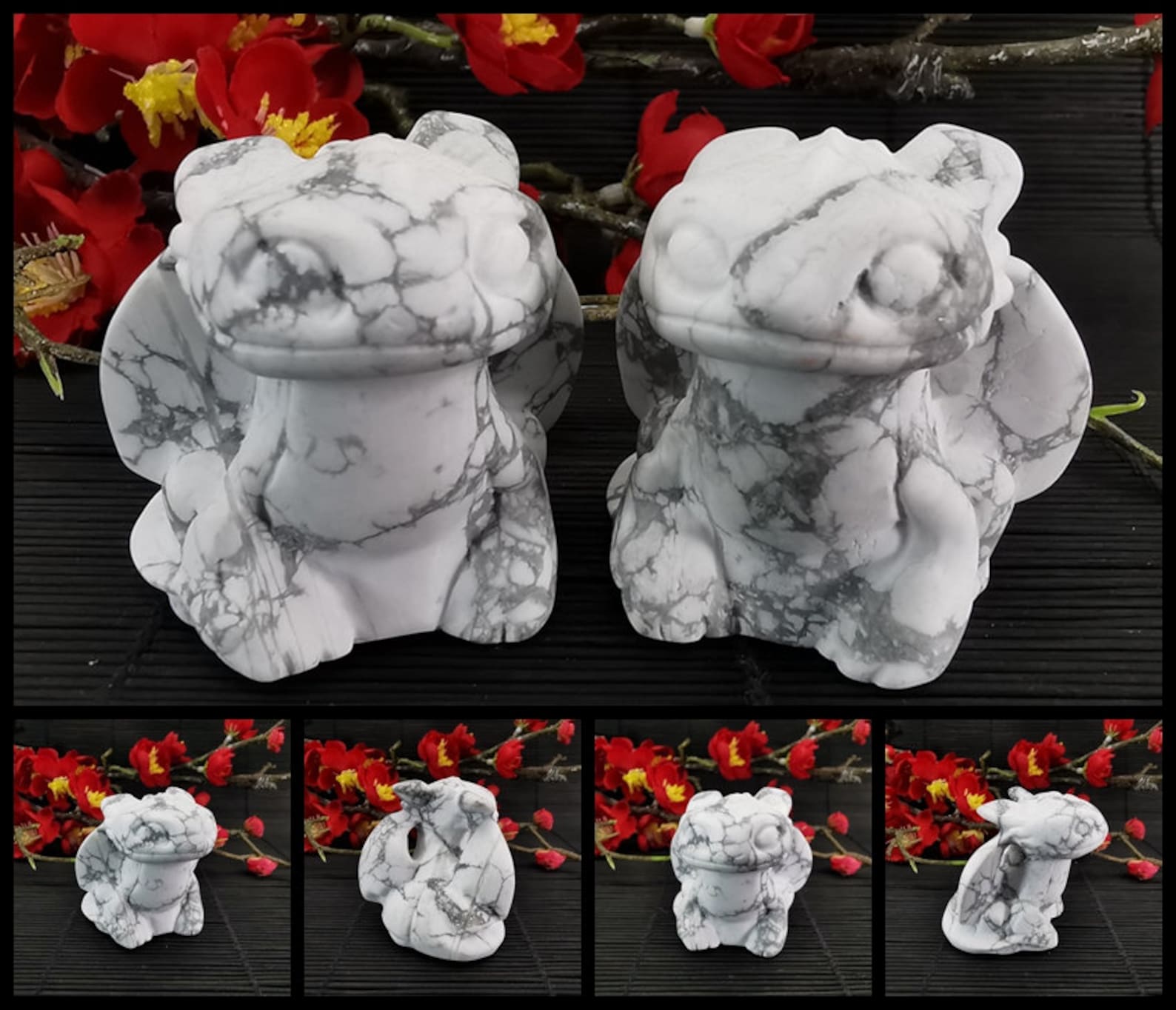 Natural Crystal Toothless Gfit Carved Crystal Dragon Skull | Etsy